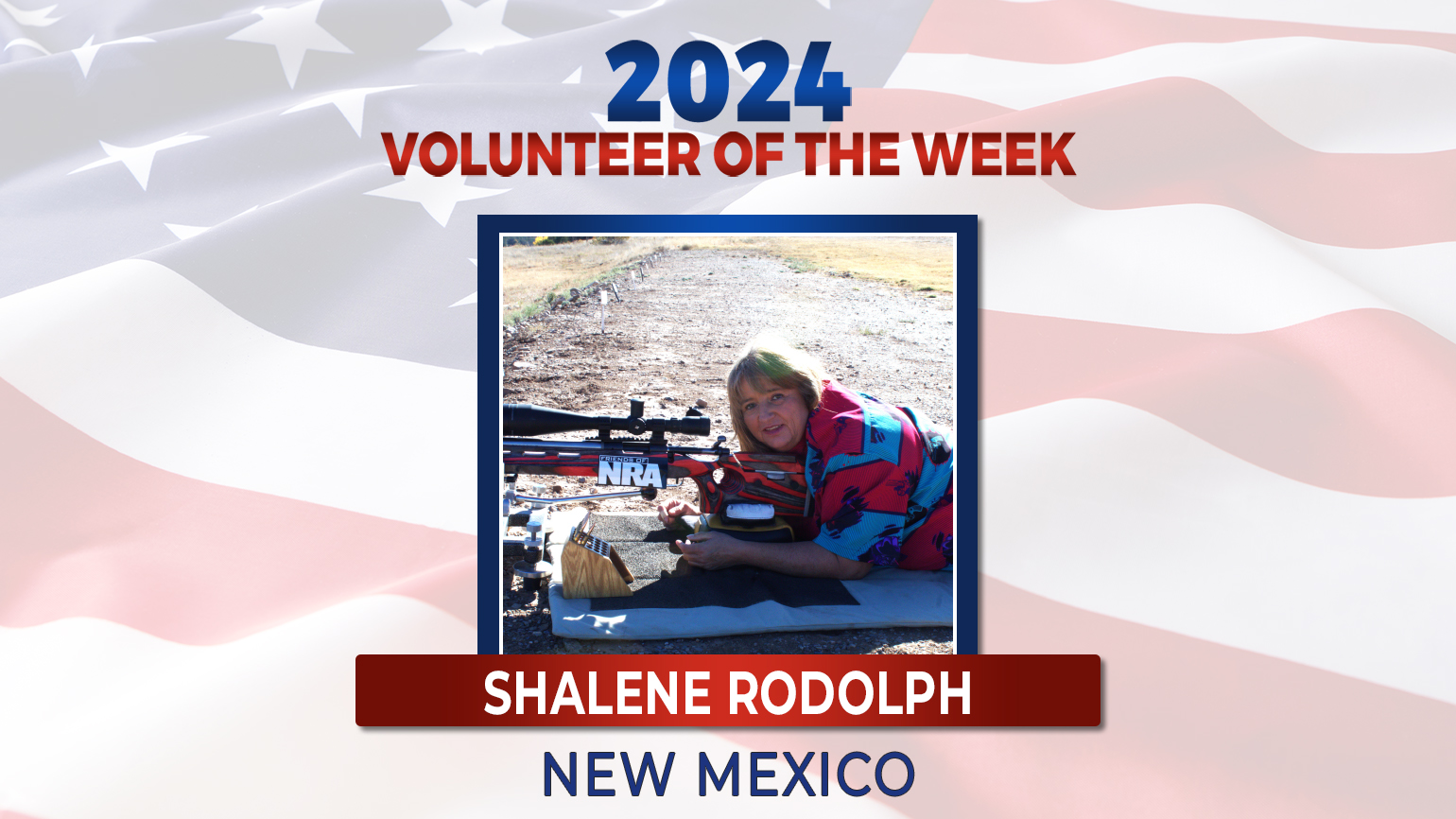 Friends of NRA 2024 Volunteer of the Week | Friends of NRA